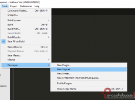 Crear Snippets Sublime Text, simplifica y aumenta tu productividad