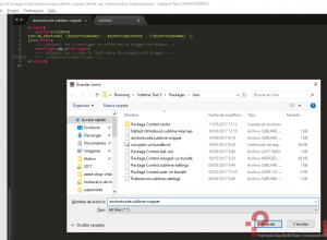 Crear Snippets Sublime Text, simplifica y aumenta tu productividad