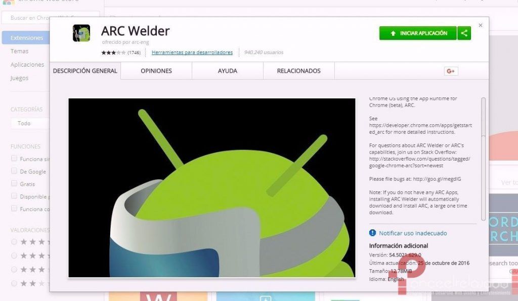 Emular Apps Android en el PC con Google Chrome
